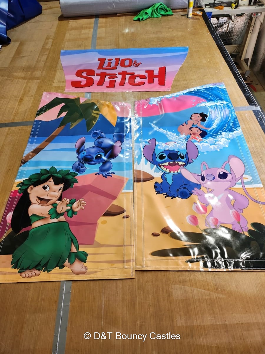 Lilo & Stitch - Bouncy Castle Hire in Sittingbourne & Kent | D&T Bouncy ...