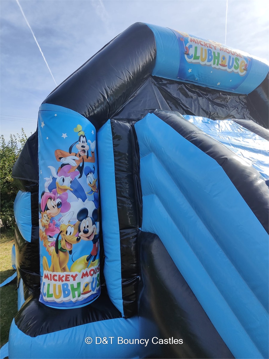 Mickey Mouse Clubhouse Bounce & Slide Combo - Bouncy Castle Hire in ...